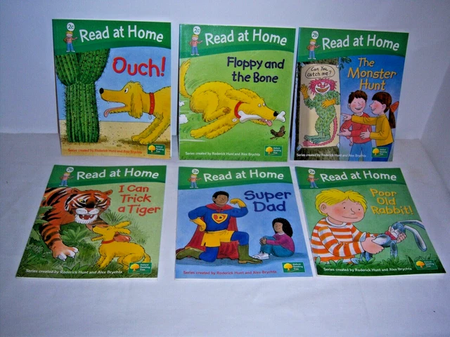 OXFORD READING TREE, SET OF 6 x READ AT HOME BOOKS £7.05 - PicClick UK