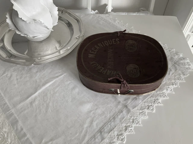 ANCIEN CHAPEAU HAUTE Forme Clic Clac Et Sa Boîte ROMORANTIN 1878 ...