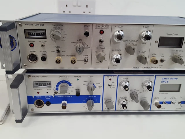 HEKA EPC 8 & epc 7 Patch Clamp Amplifiers with MC 8 Model Circuit Lab ...