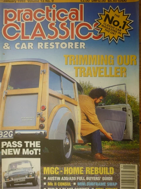 PC 93/01 AUSTIN A30 A35 Mgc Ford Consul Morris Minor Mini Hillman Imp ...