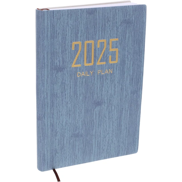 DAILY PLANER NOTEBOOK 2025 Daily Weekly Monthly Planning Notebook ...