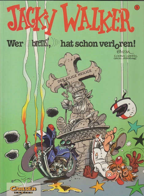 JACKY WALKER Nr.01 Wer bremst, hat schon verloren!, Carlsen Comics 1998 ...