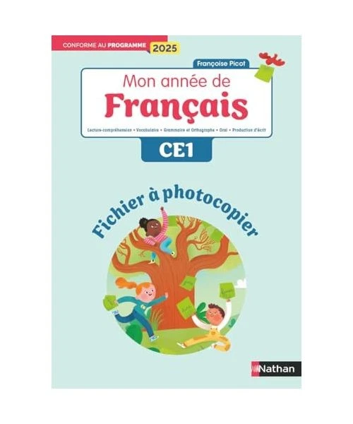 MON ANNÉE DE francais - CE1 - Fichier à photocopier - Editions 2025 ...