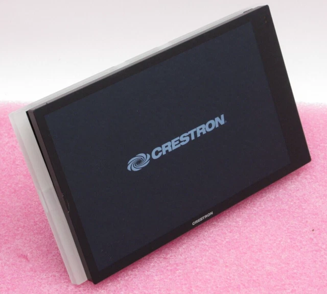 CRESTRON TSS-770-B-S M201923002 7" PoE Room Scheduling Touch Screen ...