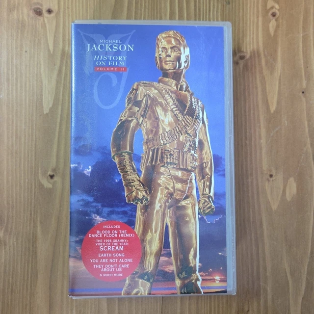 MICHEAL JACKSON HISTORY On Film VOL 2 VHS £8.99 - PicClick UK