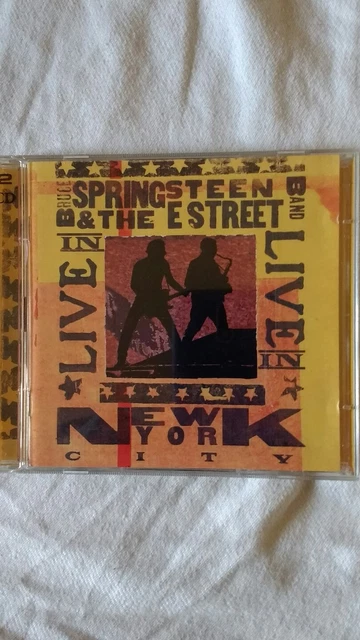 BRUCE SPRINGSTEEN LIVE In New York City Cd 2 Disc EUR 15,31 - PicClick IT
