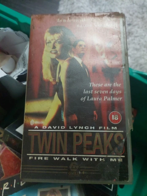 TWIN PEAKS FIRE Walk With Me- VHS Video David Lynch £4.99 - PicClick UK
