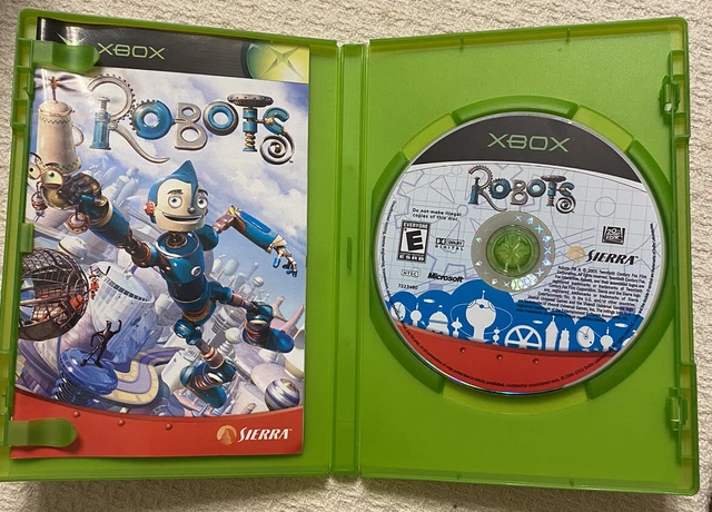 ROBOTS (MICROSOFT XBOX, 2005) Complete Tested Working - Free Ship $17. ...