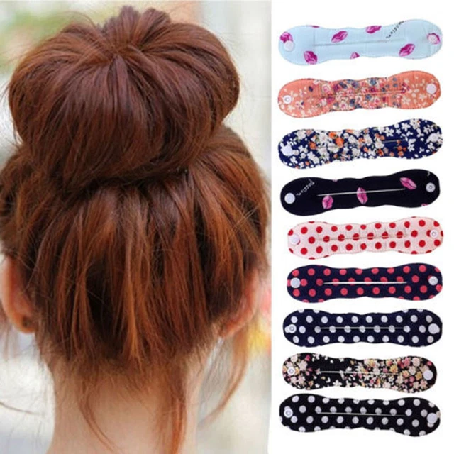 ÉPONGE MAGIQUE FRENCH Twist Chignon Maker Outil Ancien Style Beignet ...