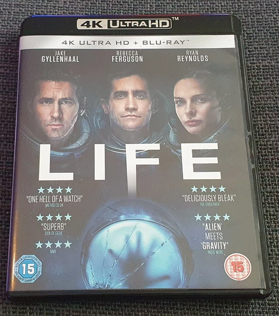 LIFE (2017) 4K UHD & Blu Ray UK Version Ultra HD Jake Gyllenhaal £15.99 ...