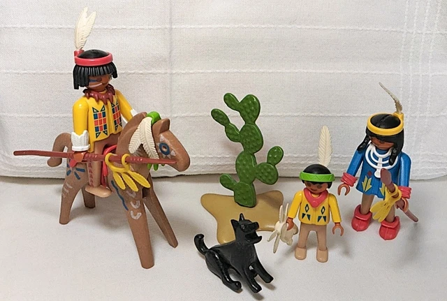 PLAYMOBIL 3396 NATIVE American Indian Family Set £12.94 - PicClick UK