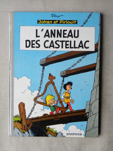 JOHAN ET PIRLOUIT Peyo L'anneau des Castellac EO 1962 PROCHE DU NEUF ...