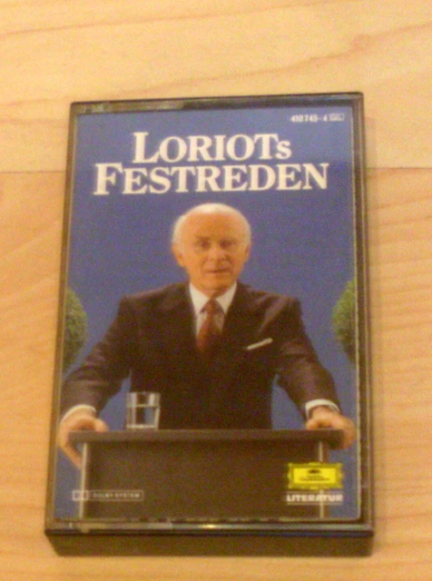 KASSETTE MC - Loriots Festreden ( Loriot Comedy 70er 80er Witze ) EUR 5 ...