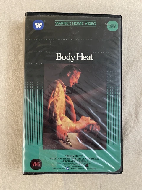 BODY HEAT - VHS - William Hurt Kathleen Turner - Warner Home Video ...