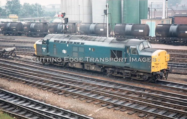 ORIGINAL RAILWAY SLIDE: Class 37 Diesel 37089 at Norwich D-1152 £3.49 ...
