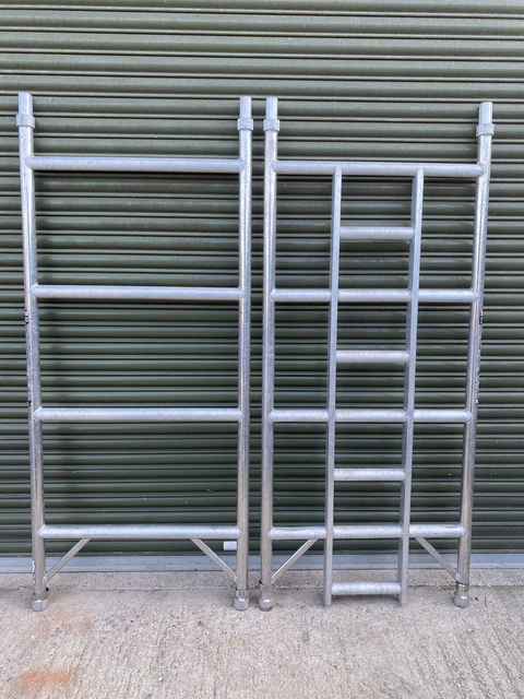 BOSS YOUNGMAN EVO 4 Rung 2.0m Aluminium Scaffold Tower Narrow Frames ...