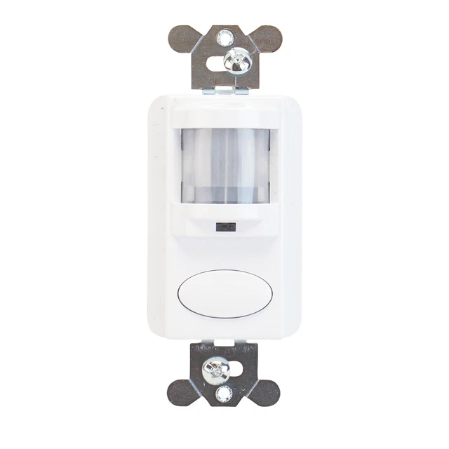 SENSOR SWITCH WSD-WH Control Wall Switch Occupancy Sensor, White $38.50 ...