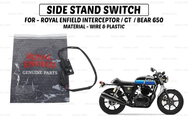 ROYAL ENFIELD SIDE Stand "Switch GT 650 & Interceptor 650, Bear 650 ...
