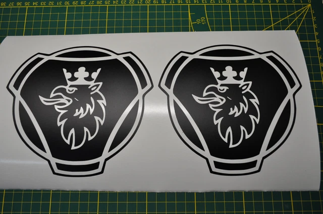 2X STICKERS SCANIA camion poids lourds V8 TRUCK TRACTEUR EUR 9,90 ...