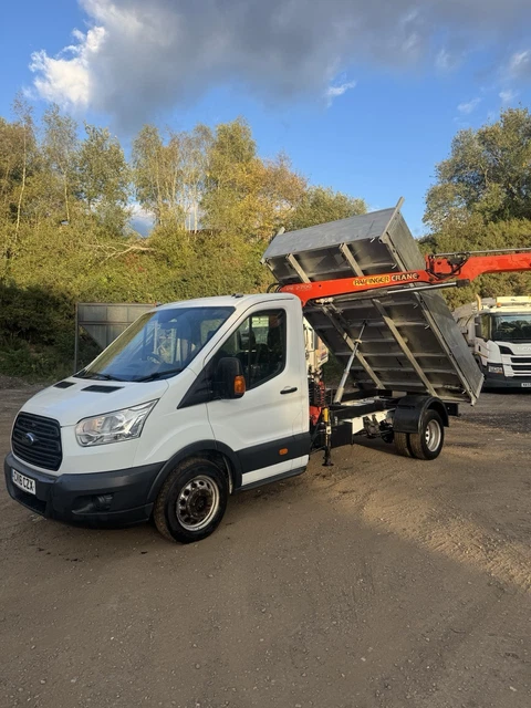 FORD TRANSIT TIPPER With Hiab £14,000.00 - PicClick UK