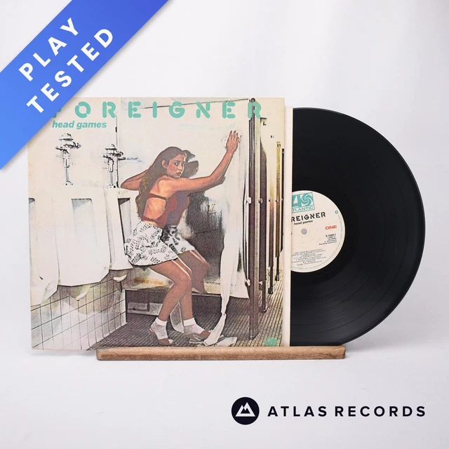 FOREIGNER HEAD GAMES LP Album Vinyl Record 1979 K50651 Atlantic - EX ...
