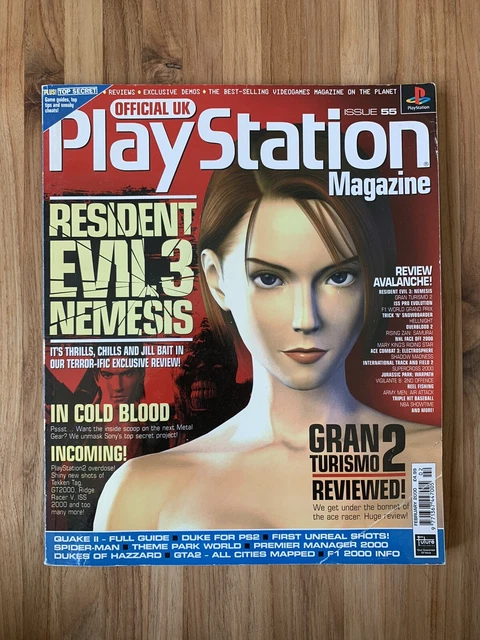 RARE RESIDENT EVIL 3 Nemesis Jill Valentine Official Playstation ...