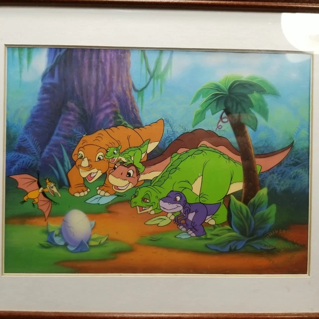 THE LAND BEFORE Time Universal Studios Limited Edition Super-Cel ...