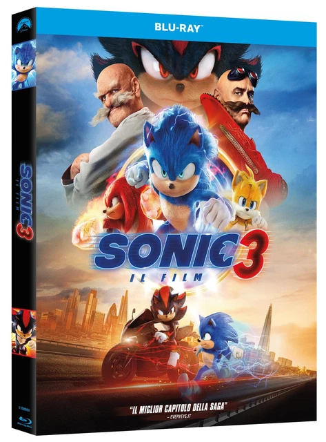 SONIC 3 (BLU-RAY) Jim Carrey Ben Schwartz Keanu Reeves Idris Elba Jeff Fowler EUR 29,17 ...