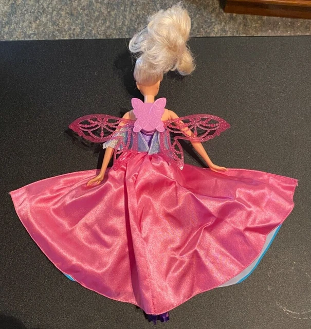 BARBIE MARIPOSA AND The Fairy Princess Catania Doll Mattel 2012 ...