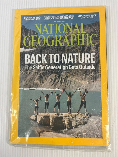 NATIONAL GEOGRAPHIC MAGAZINE Back Issue October 2016 Back to Nature NEW ...