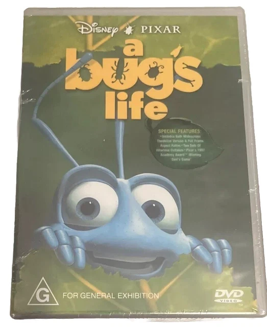 A BUG'S LIFE (DVD, 1998) Vintage Disney Pixar Brand New Sealed Rare ...