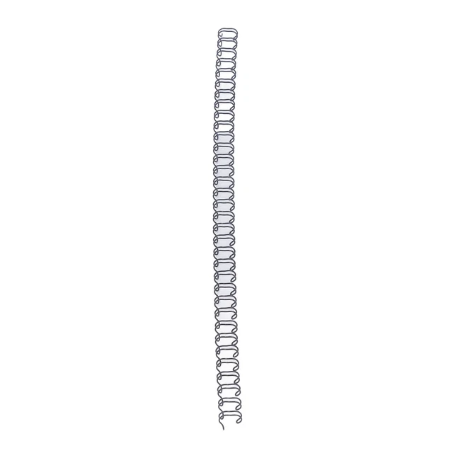 ﹣100PCS DOUBLE LOOP Wire Binding Spine 6.4mm Diameter 34 Teeth 3:1 ...