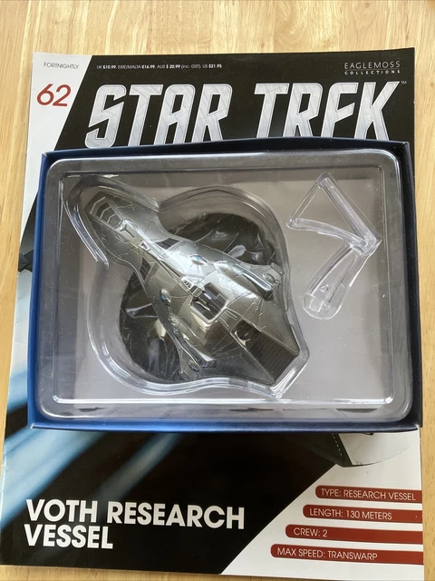 EAGLEMOSS STAR TREK magazines Voth Research Vessel #62 £3.50 - PicClick UK