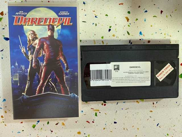 DAREDEVIL VHS FILM Tape Ben Affleck Jennifer Garner EUR 10,50 - PicClick FR