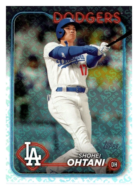 #500 SHOHEI OHTANI Los Angeles Dodgers 2024 Topps All-Star Game Foil ...