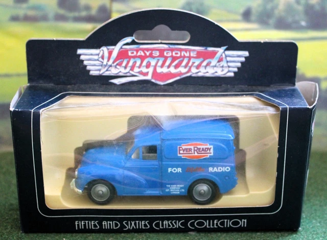 VANGUARDS 50S & 60s COLLECTION MORRIS MINOR VAN EVER READY BATERIES MIB ...