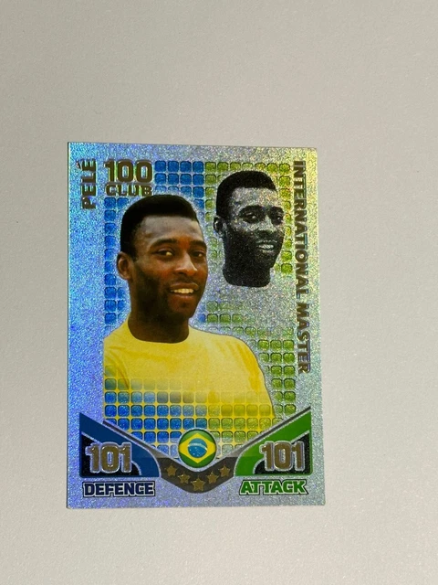 MATCH ATTAX ENGLAND World Cup 2010 Pele 100 101 Hundred Club Int Master ...