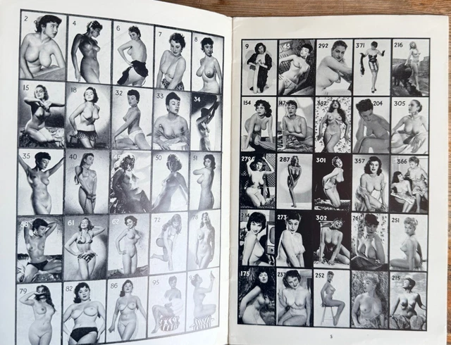 HARRISON MARKS 14 page 1958 glamour guide 100s of top classic models ...