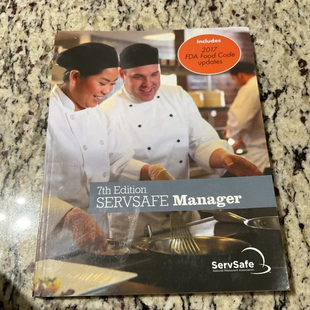 SERVSAFE MANAGER BOOK 7TH ED, with answer sheet - Paperback -VERY GOOD ...