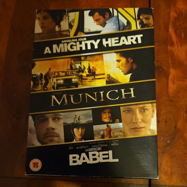 BABEL/MUNICH/A MIGHTY HEART (Box Set) (DVD, 2008) £4.36 - PicClick UK