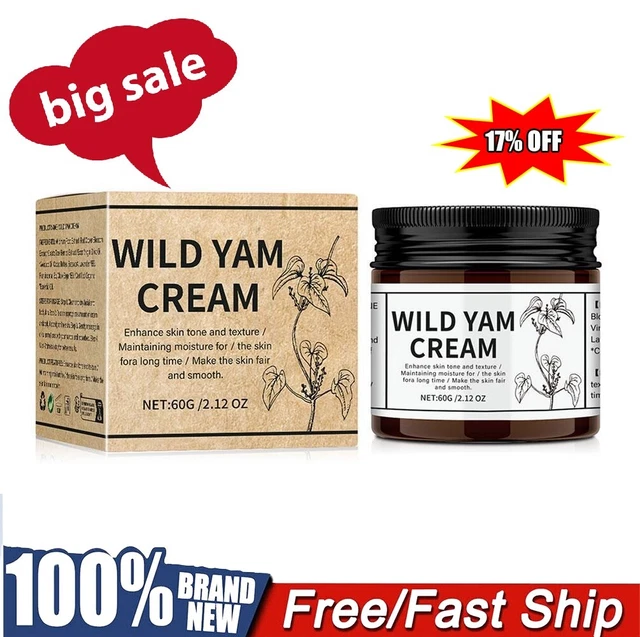 WILD YAM CREAM Natural Hormone Menopause/Hormone Balance Support 60g ... WILD YAM CREAM Natural Hormone Menopause/Hormone Balance Support 60g ...