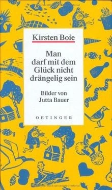 MAN DARF MIT dem Glück nicht drängelig sein de Kirsten Boie | Livre ...