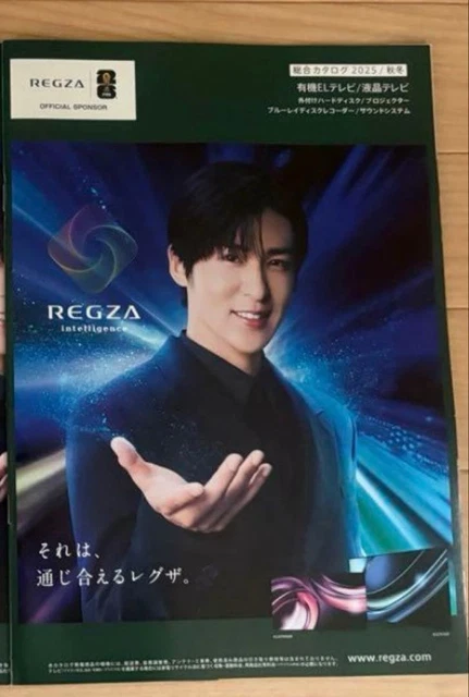 REGZA MEGURO REN LCD TV 2025 Autumn Winter Catalog 5 SnowMan $42.78 ...