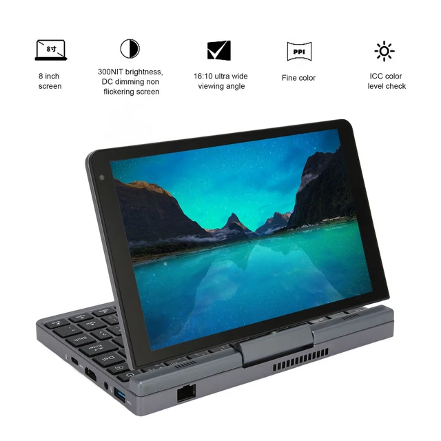 MINI LAPTOP TOUCH screen 8 pollici LPDDR5 12 GB RAM pieno di ...