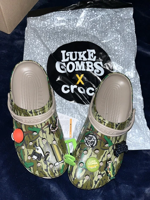LUKE COMBS X CROCS CLASSIC CLOG Bootleggers 2022 US Men 10/Women 12 ...