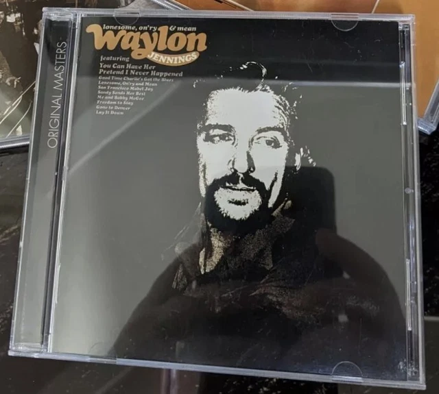 WAYLON JENNINGS LONESOME On'ry and Mean Cd EUR 7,58 - PicClick DE