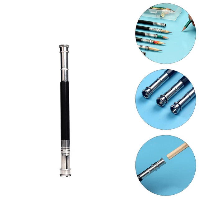 SUPPORT D'EXTENSION DE Crayon Prolongateur Maintien Ajustable Plumier ...