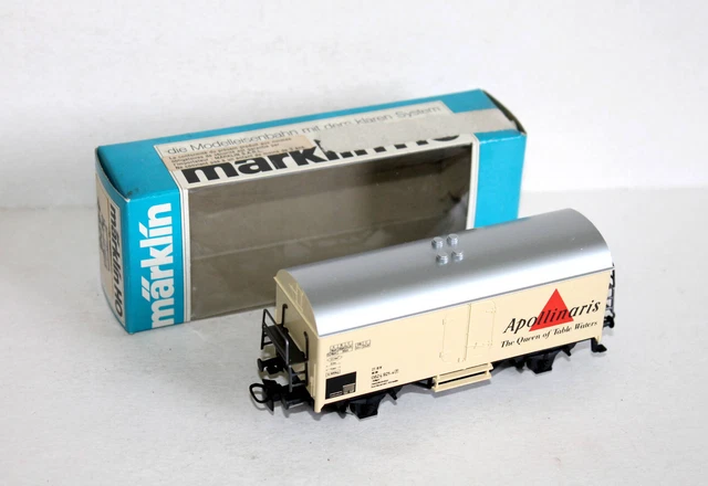 MARKLIN HO - Wagon Frigorifique N°4426 Apollinaris Queen Waters ...