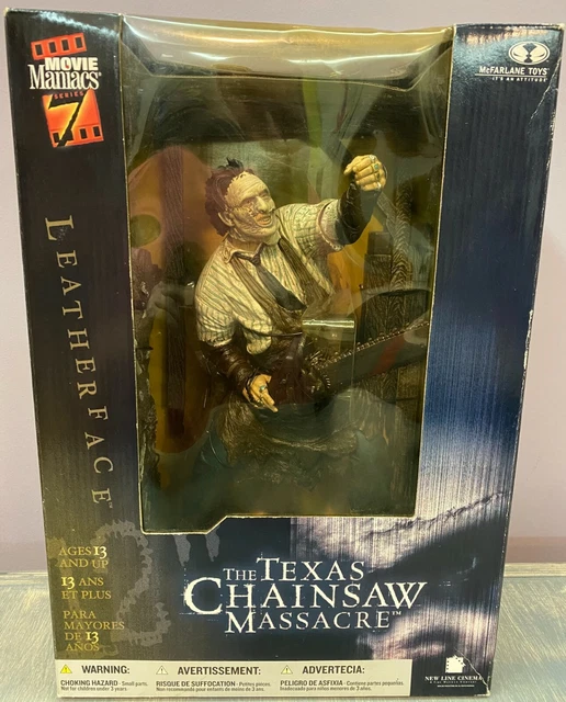 LEATHERFACE 12& THE Texas Chainsaw Massacre Movie Maniacs McFarlane ...