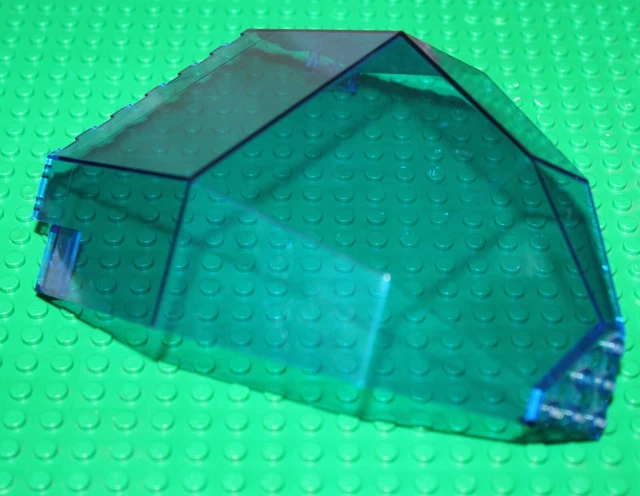 LEGO TRANS-DARK BLUE Panel 10x10x12 Quarter Dome 2409 set 6958 6990 ...